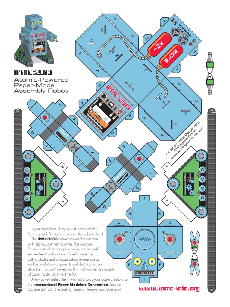Papercraft Robot | PDF | Computers | Technology & Engineering