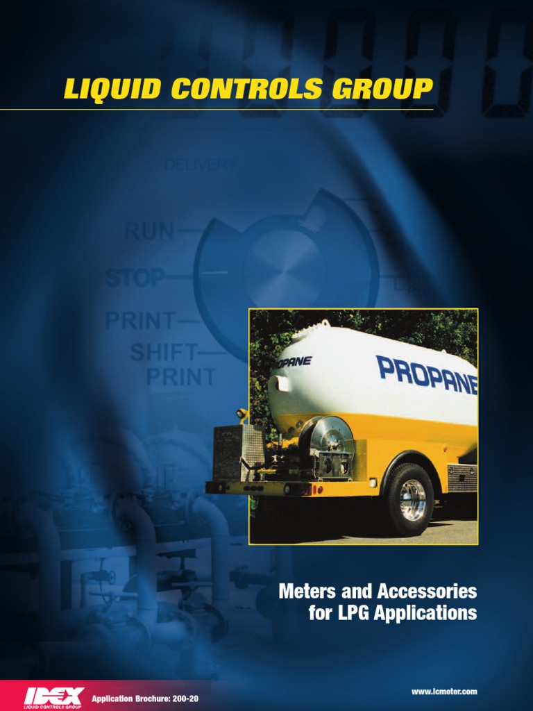LPG App Brochure | PDF | Liquefied Petroleum Gas | Flow Measurement