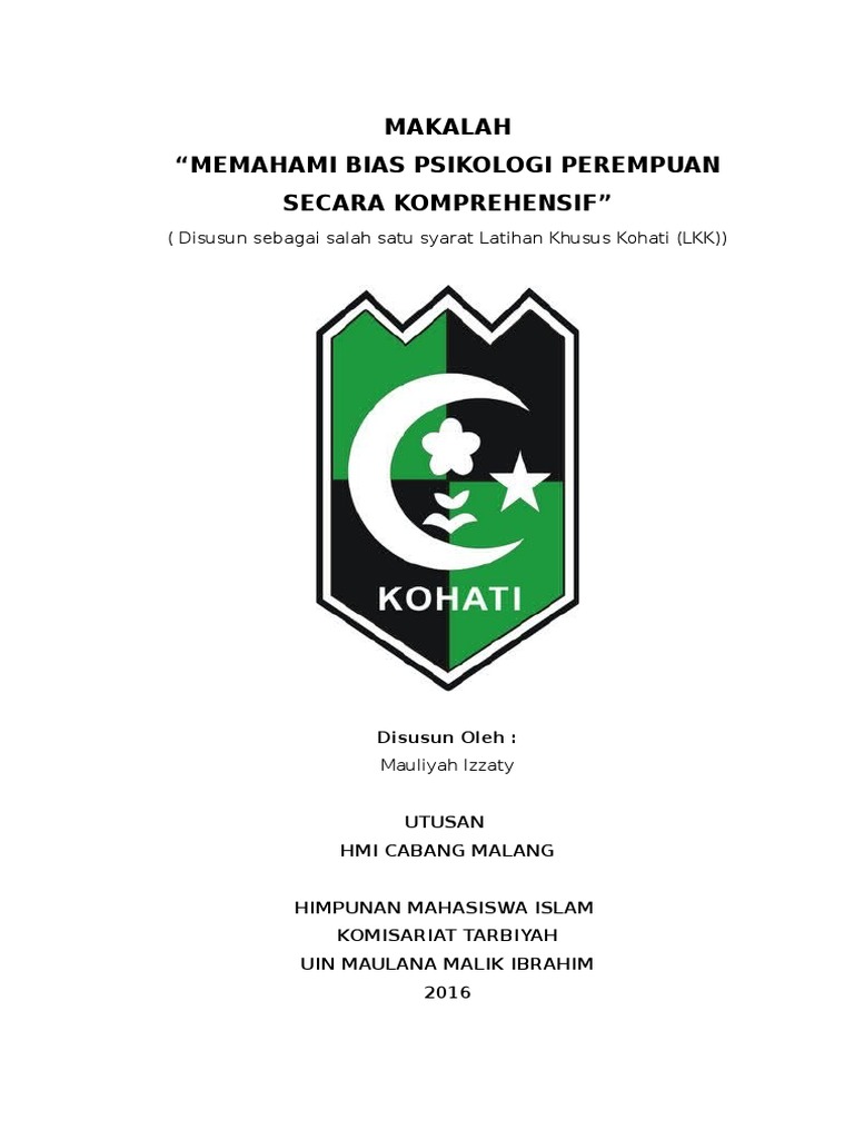 Makalah LKK | PDF