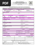 PCW Applicant's Information Sheet | PDF | Health Care | Public Services