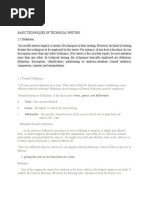 Technical Writing - Final Module | PDF | Writers | Idea