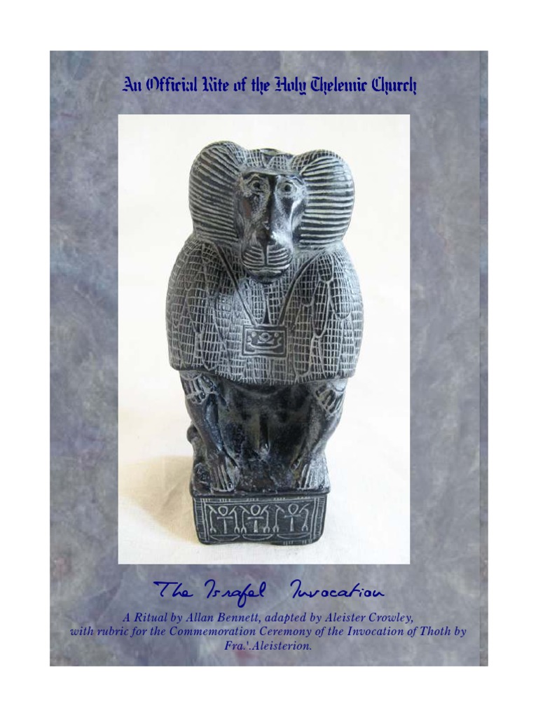 Ritual Invocation of Thoth: A Ceremony for Communicating with the ...