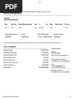 Indigo Payment Receipt | PDF