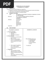 Detailed Lesson Plan in English For Grade 2 | PDF | Verb | Grammatical ...