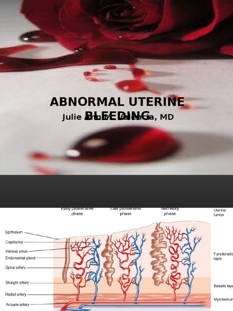 Abnormal Uterine Bleeding | PDF | Menstrual Cycle | Menstruation