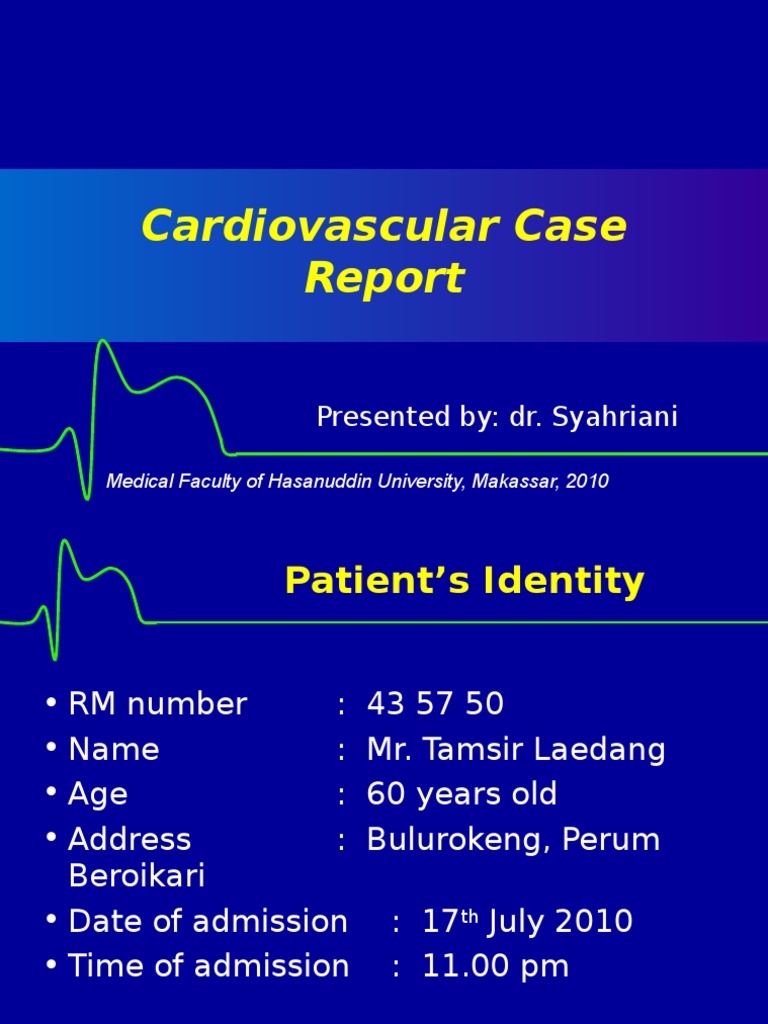 STEMI anterodeptal onset 24 hours Killip I TIMI 6-14 | Myocardial ...
