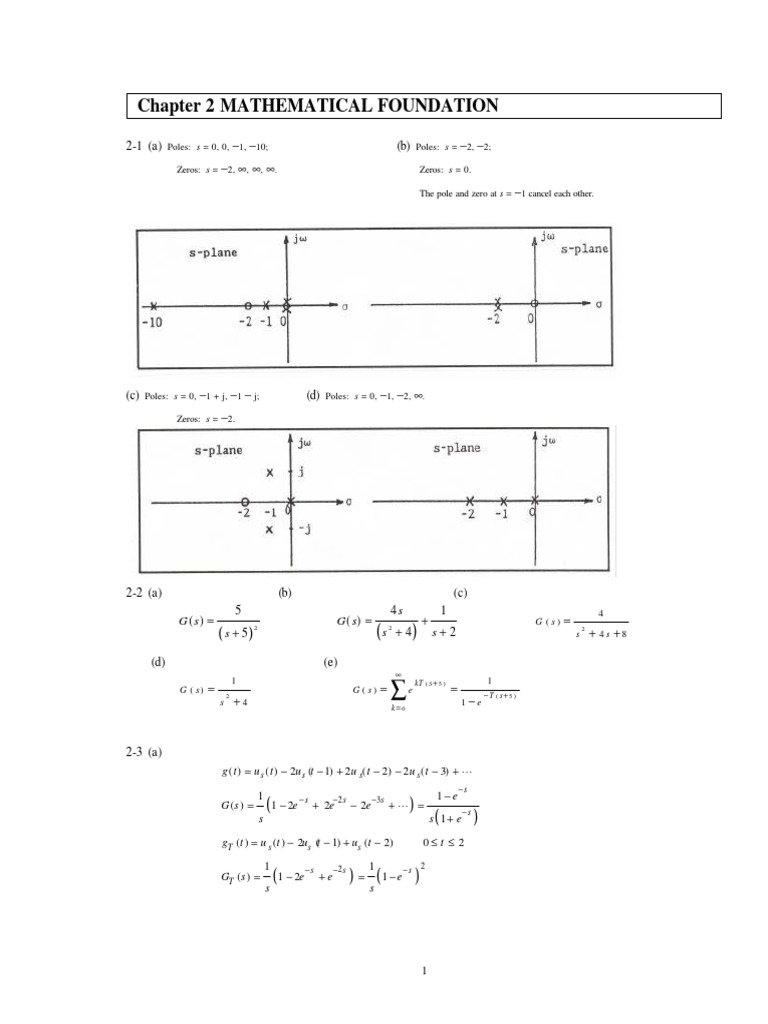Control Automatico Solucionario 8 ED Benjamin C Kuo | PDF | Analysis | Mechanics