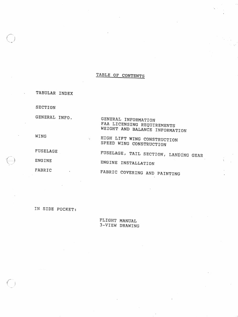 Avid Flyer Builders Manual Part 1 | PDF