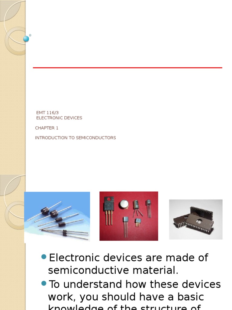 Introduction To Semiconductors | PDF | P–N Junction | Semiconductors