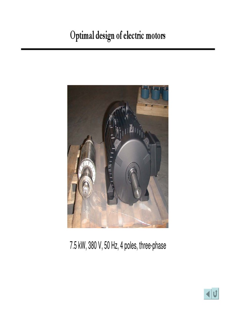 Electric Motor Optimization | PDF | Electric Motor | Electrical Equipment