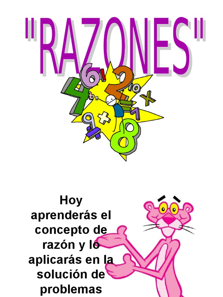 Razones Sexto