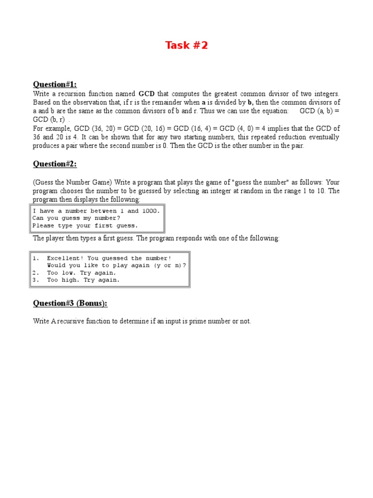 Task 2 | PDF | Applied Mathematics | Theoretical Computer Science