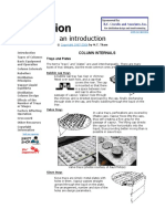 Types & Design of Tower Trays | PDF | Distillation | Mechanical Engineering