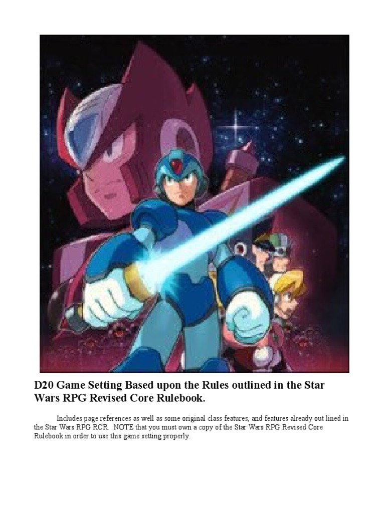 Megaman X RPG Part 1 | PDF | Marksman | Cyborg