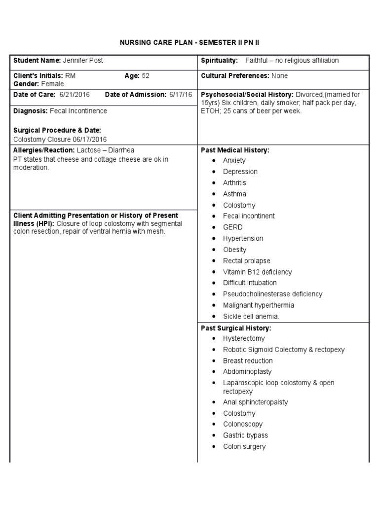 Nursing Care Plan | Physical Therapy | Home Care