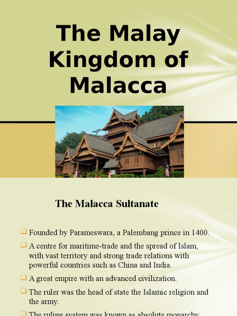 Rise and Fall of the Malacca Sultanate | PDF | Strait Of Malacca | Malaysia