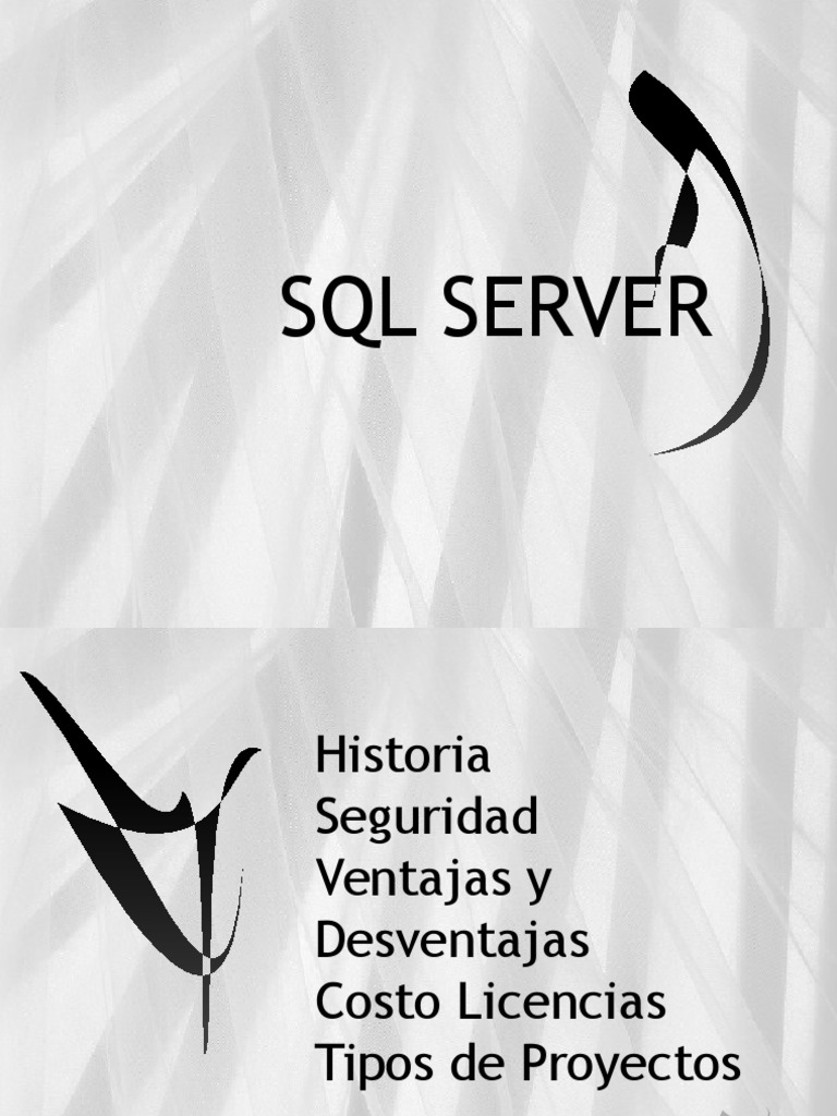 SQL Server | Descargar gratis PDF | Servidor SQL de Microsoft | SQL