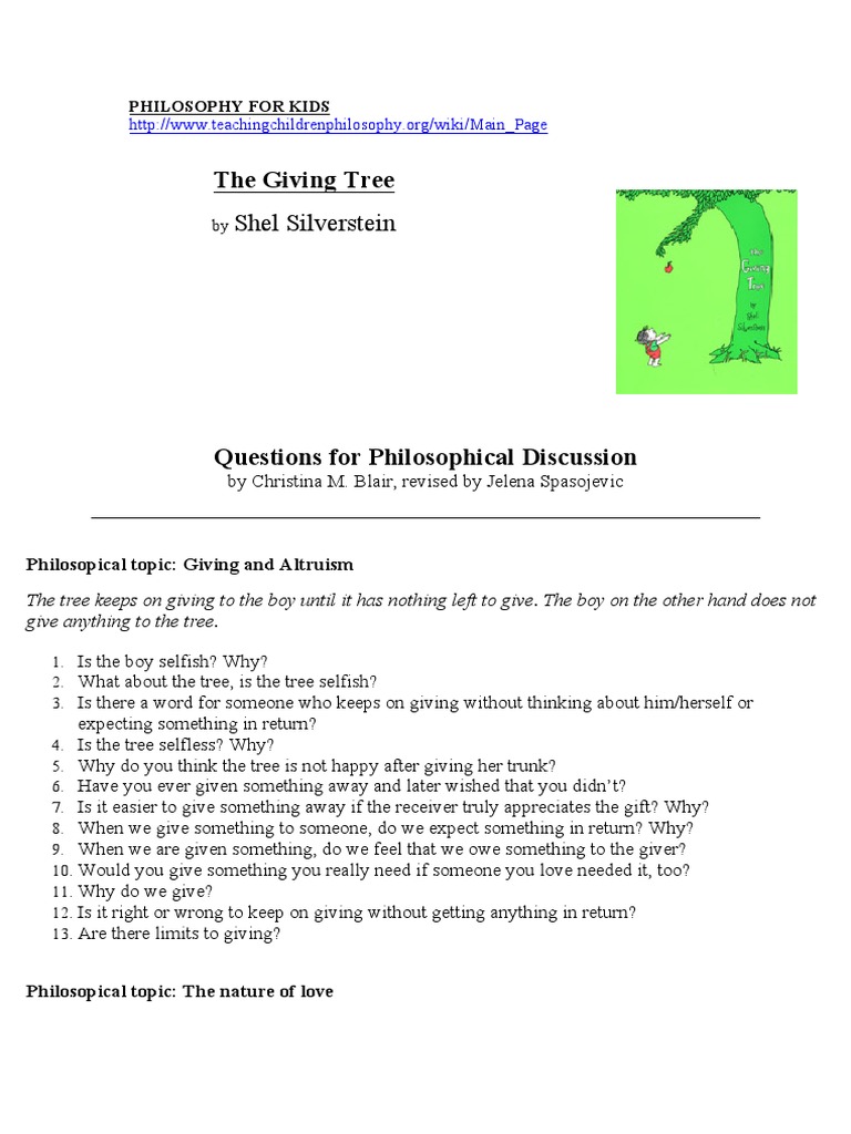 Philosophy For Kids | Download Free PDF | Altruism | Objectivism (Ayn Rand)