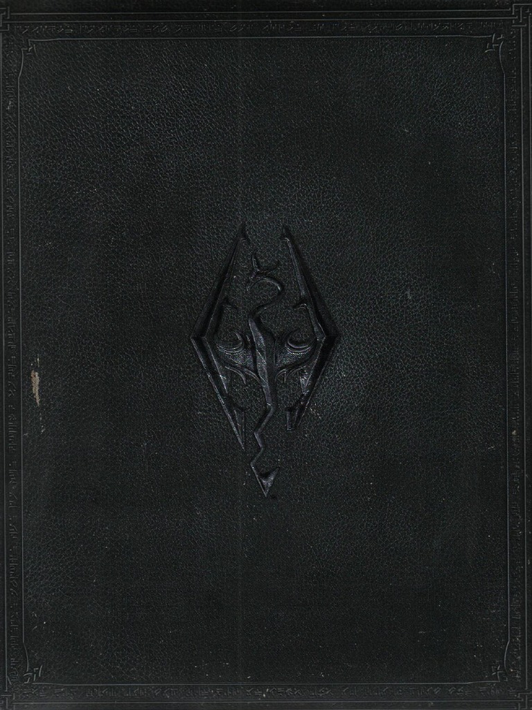 Skyrim Collectors Edition Artbook | PDF | Books | Media
