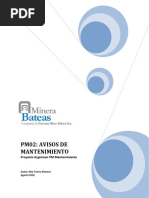 Creación de Aviso en SAP PM - IH01 | PDF | Informática