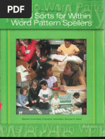 Words Their Way Within Word Sorts | PDF | Notebook