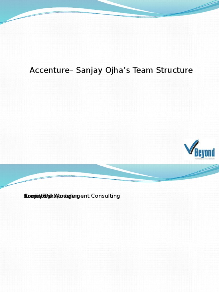 Sanjay Ojha's Team Structure - Accenture | PDF | Career & Growth | Business