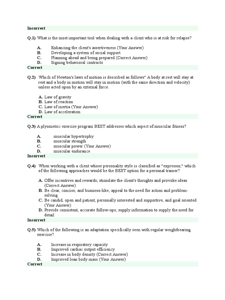 ACE Practice Questions | PDF | Cholesterol | Cardiovascular Diseases