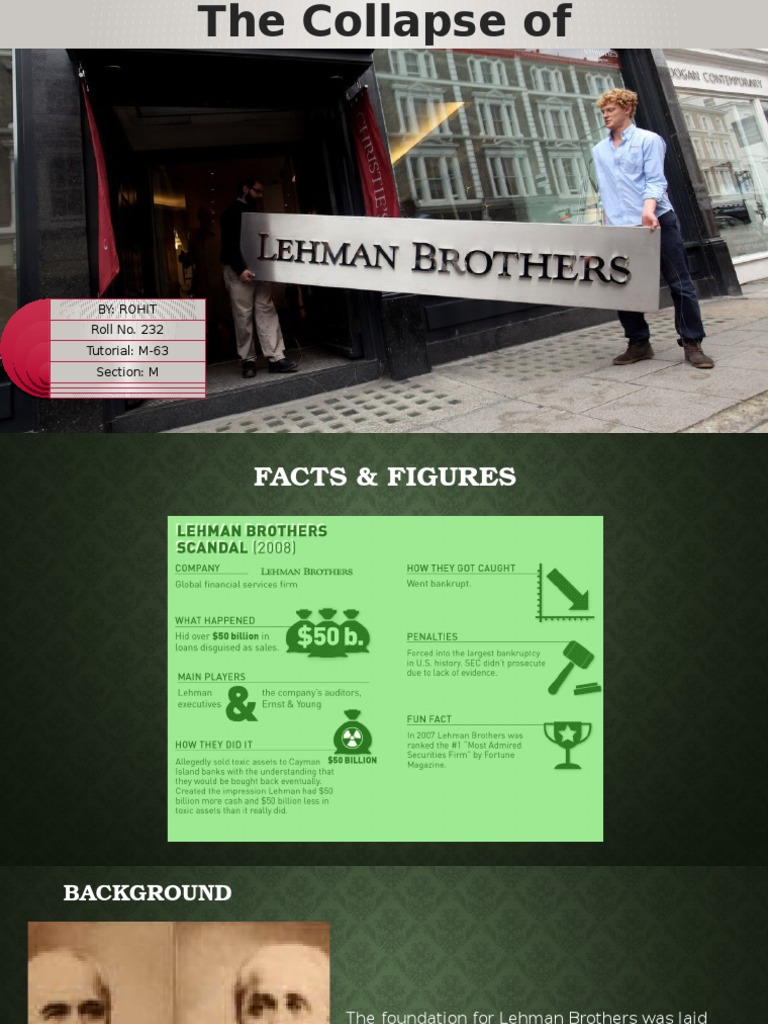 Lehman Brothers Case Study | PDF | Lehman Brothers | Accounting