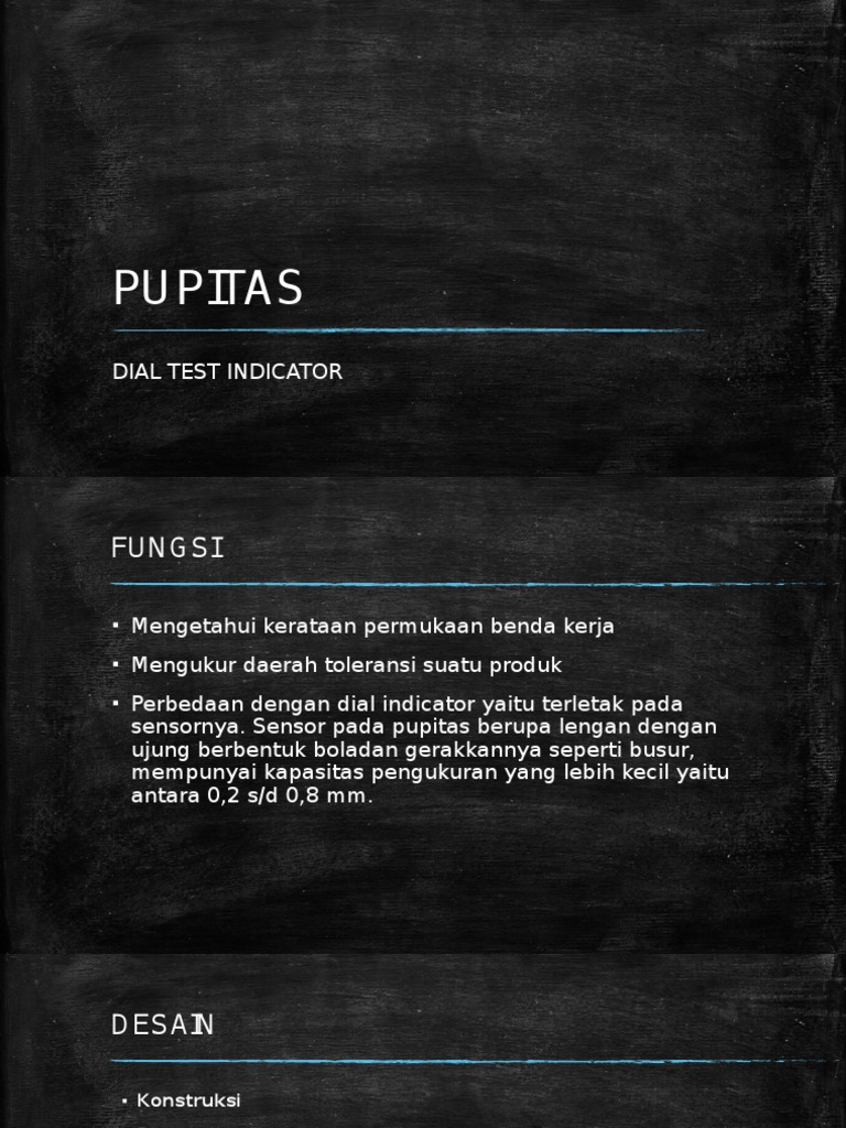 Alat Ukur Kerataan: Pupitas dan Fungsinya | PDF