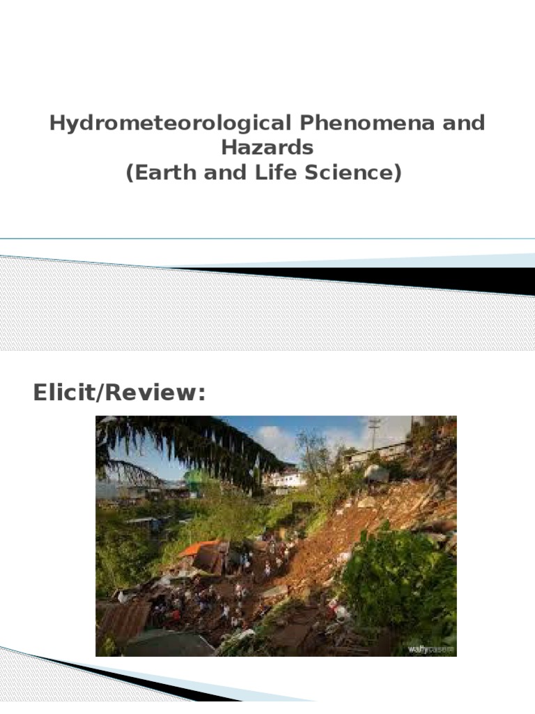Hydro-Meteorological Phenomena and Hazards | PDF | Monsoon | Tropical ...