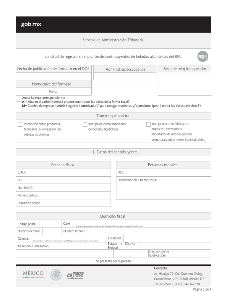 Formato_RE-1_09072015.pdf | Ciudad de México | Gobierno