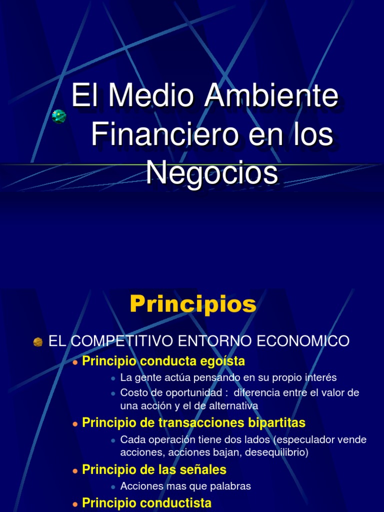Principios Financieros | Descargar gratis PDF | Compartir (Finanzas ...
