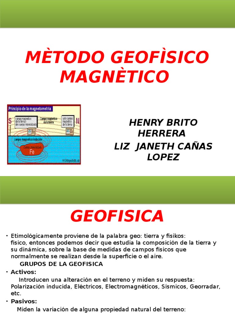 Mètodo Magnètico | PDF | Campo magnético | Magnetismo