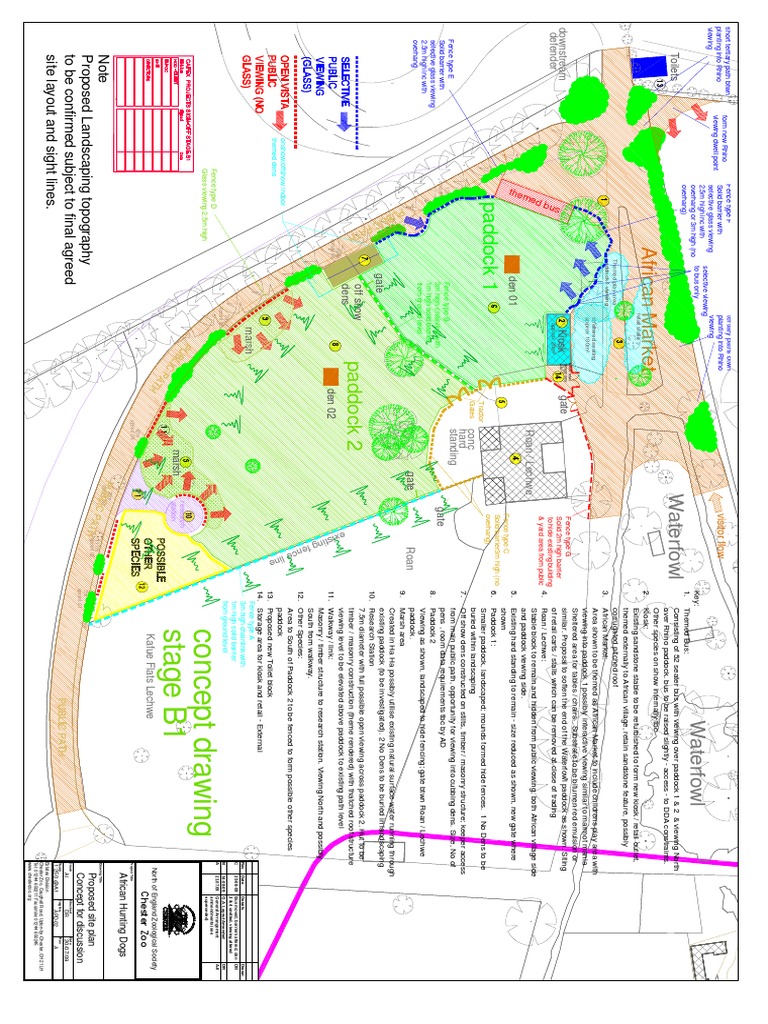 Zoo Plan | PDF | Building Engineering | Civil Engineering