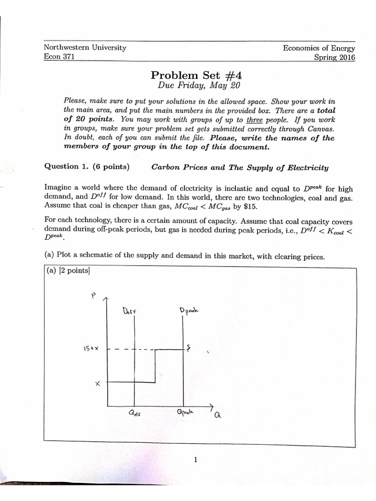 Economics Problem Practice | PDF