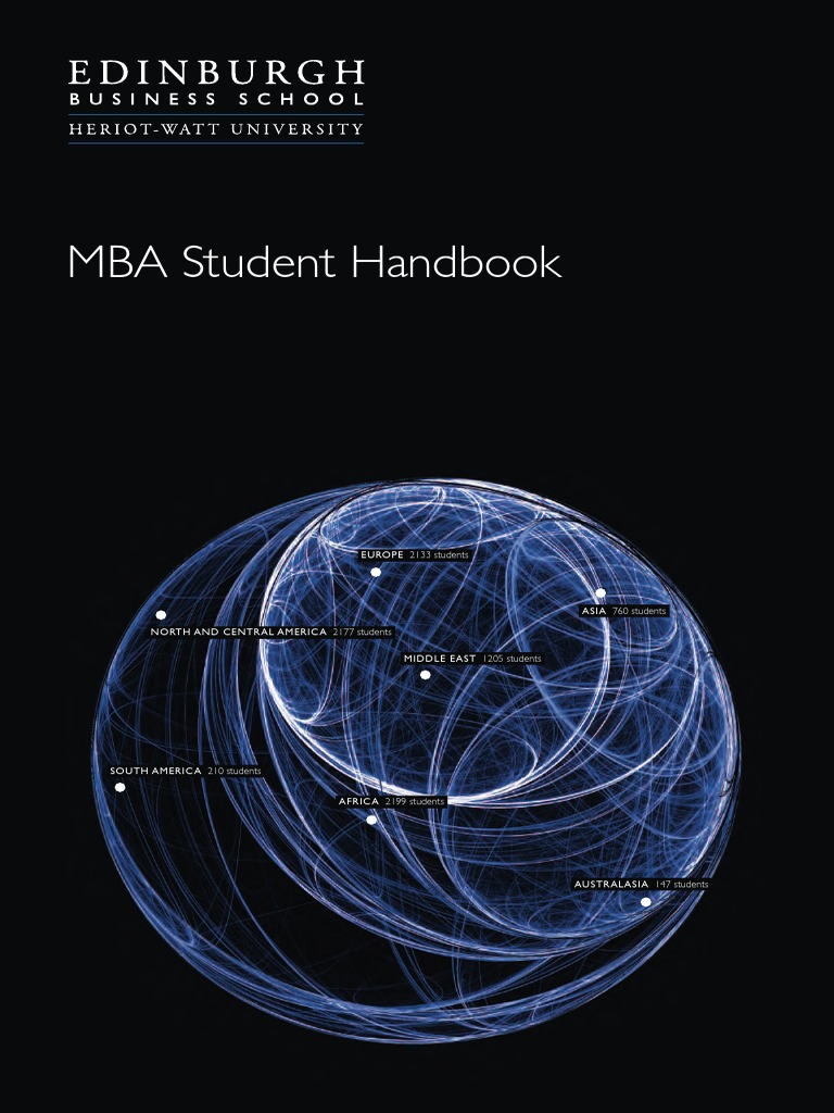 MBA Student Handbook | PDF | Postgraduate Education | Master Of ...