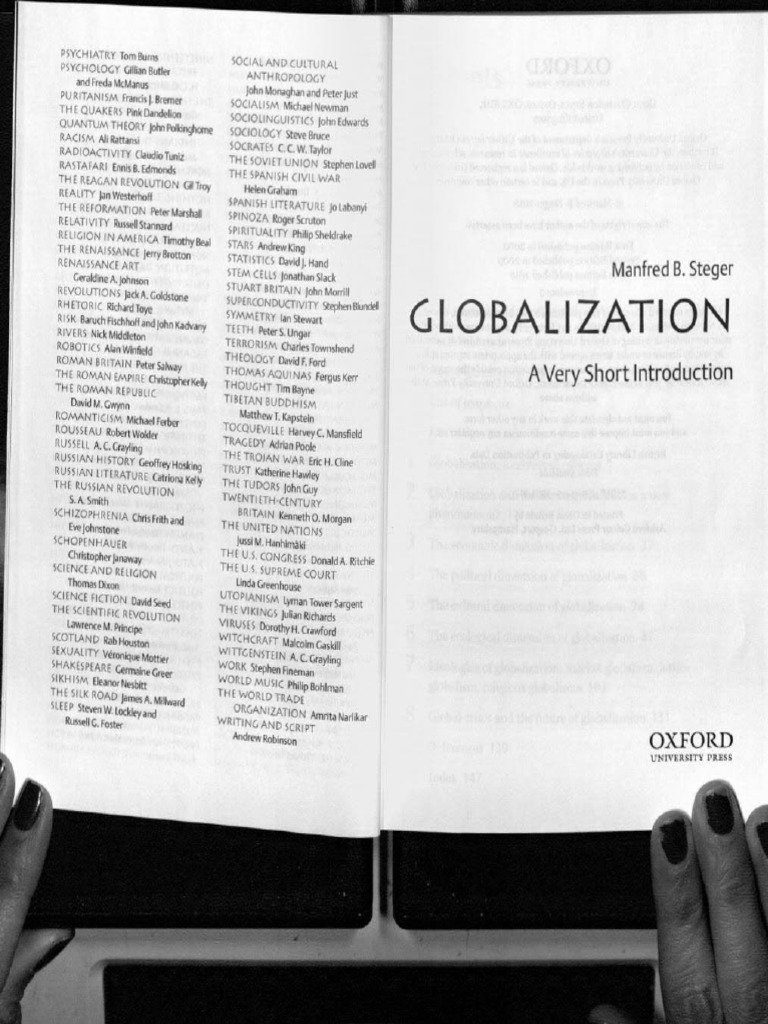 Steger Intro To Globalization Excerpts | PDF