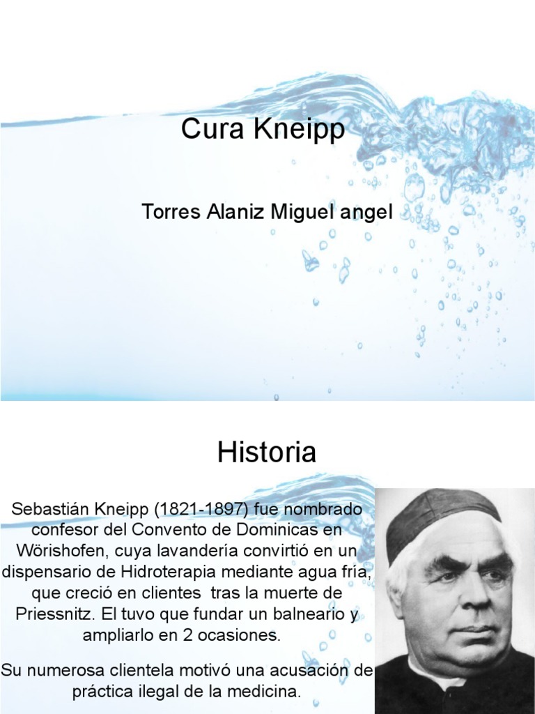 Terapia Kneipp: Hidroterapia y Beneficios | PDF | Abdomen | Agua