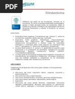 Ficha Tecnica Clindamicina PDF | PDF | Medicamentos con receta ...