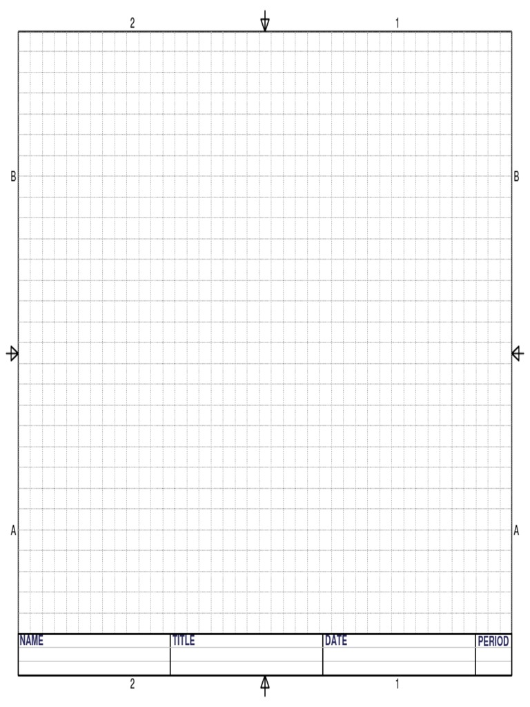 Orthographic Graph Paper | PDF