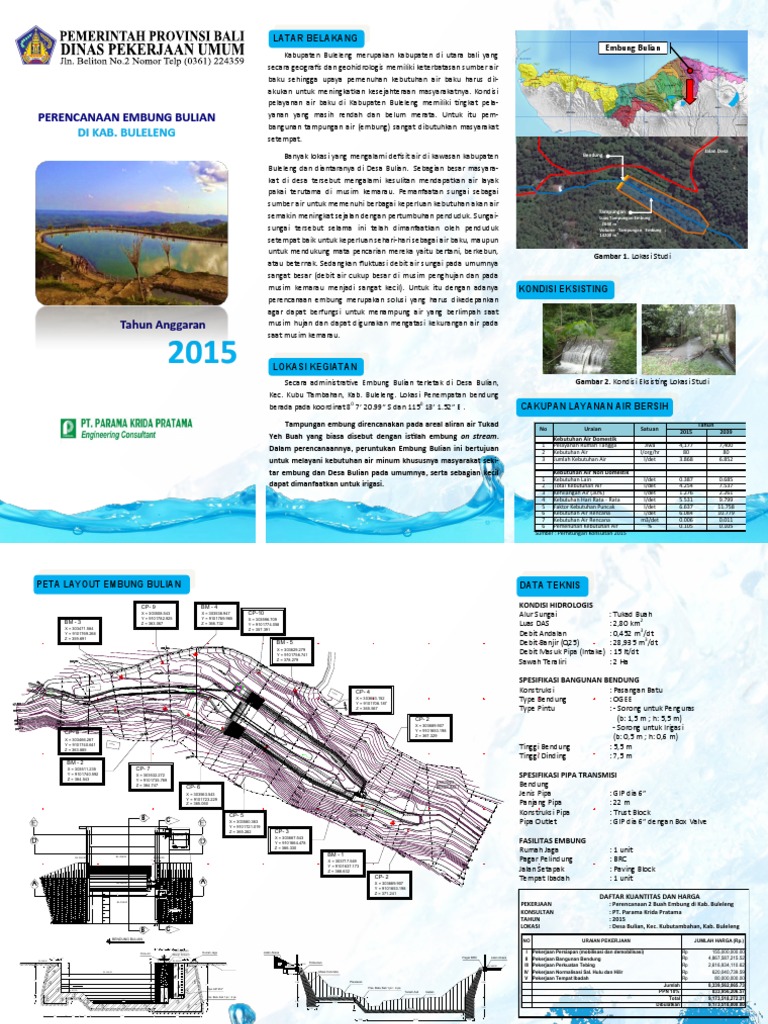 Leaflet Embung Bulian | PDF