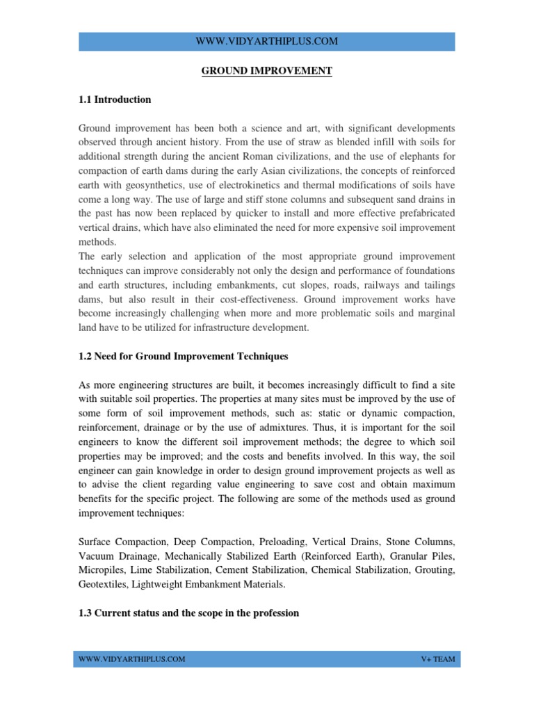 GIT Full Notes | PDF | Drainage | Soil