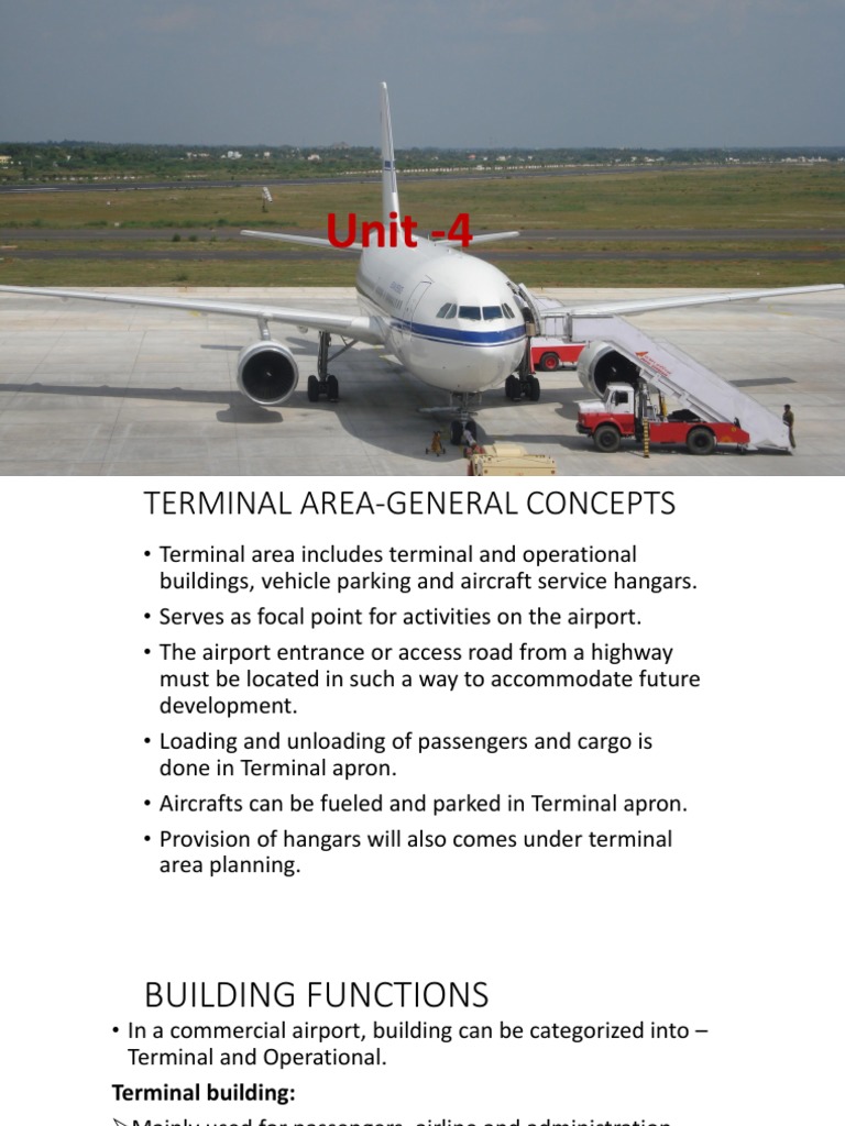 Terminal Area and Airport Layout | PDF | Airport | Transport Infrastructure