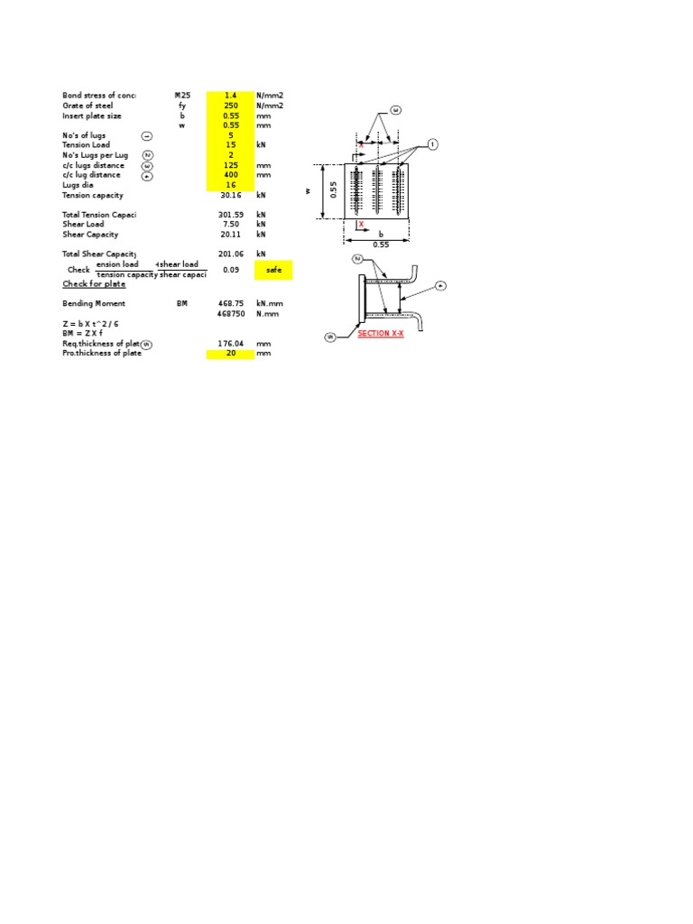 Insert Plate Design | PDF