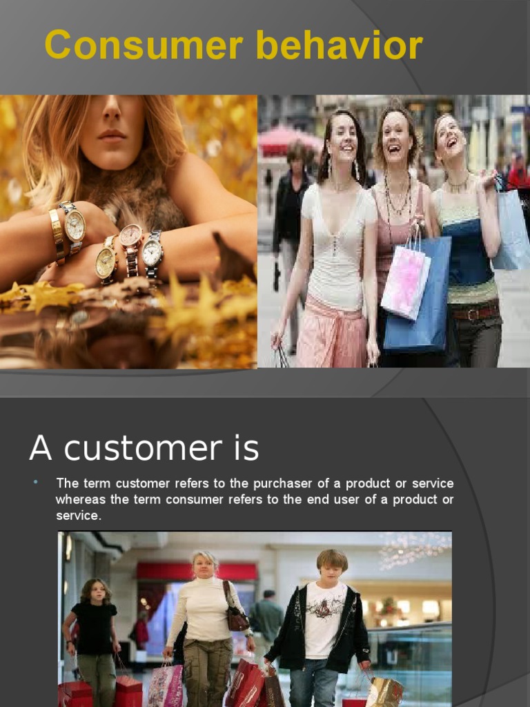 Consumer Behavior | PDF | Consumer Behaviour | Behavior