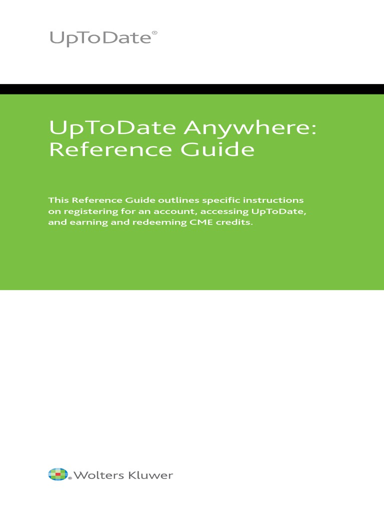 Uptodate Access Guide | Download Free PDF | Mobile Device | Mobile App
