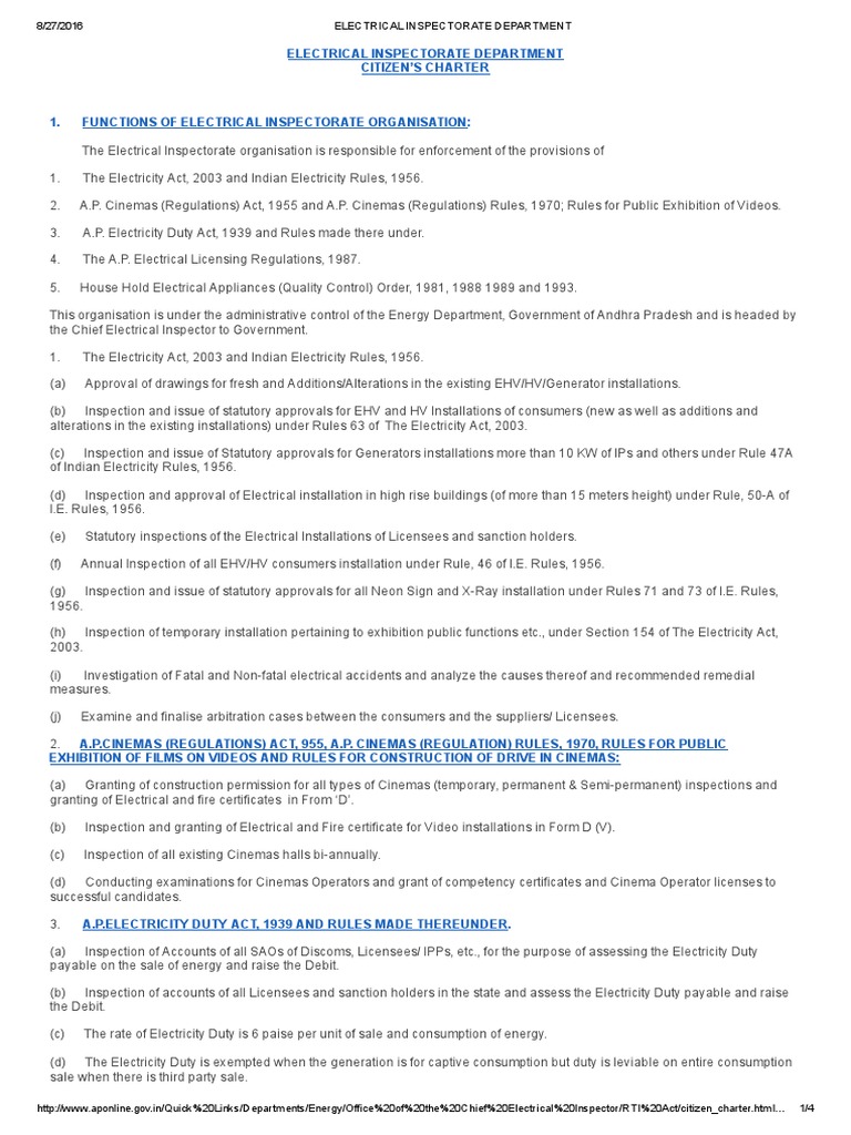 Ceig Duties of AP Ceig | License | Fluorescent Lamp