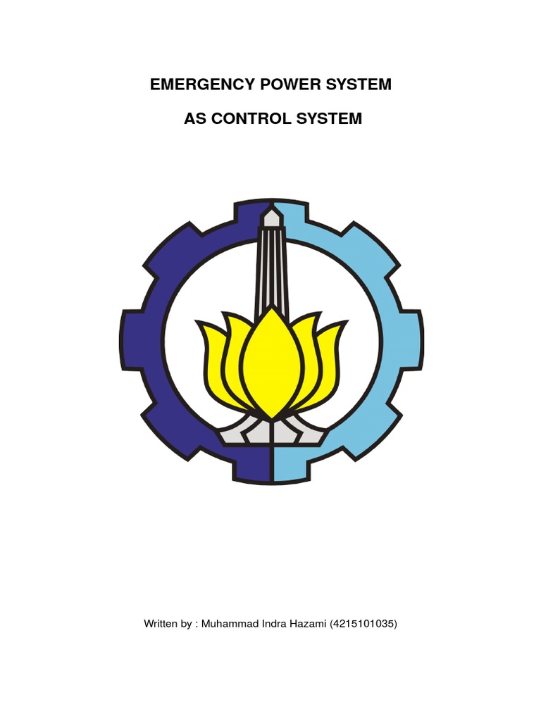 Emergency Power System | PDF | Control Theory | Electric Power System