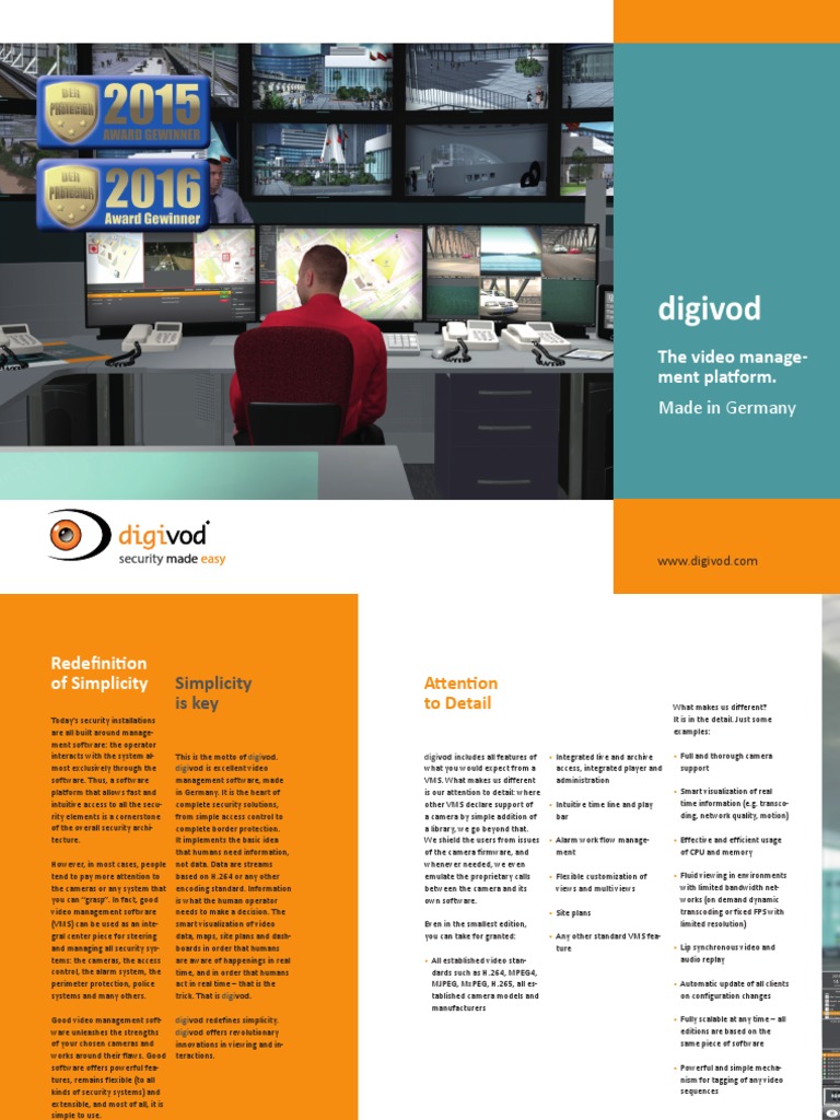 Flyer Digivod 16 MRZ 09 E | PDF | Software | Digital Technology