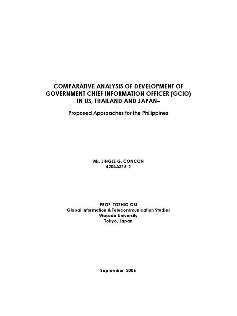 Chief Information Officers (CIO) | PDF | Chief Information Officer | E ...